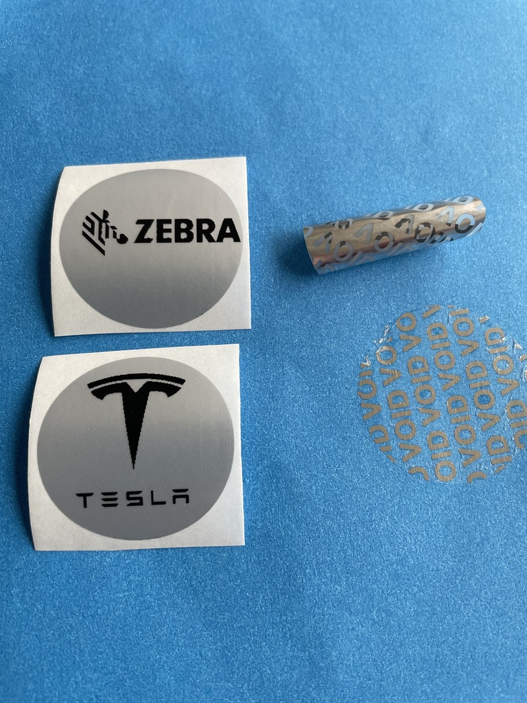 Etiquetas Adhesivas de Seguridad VOID